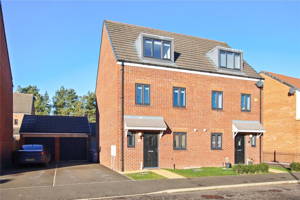 3 Bedroom Semi Detached House For Sale Hebden Court Teal Farm Manor